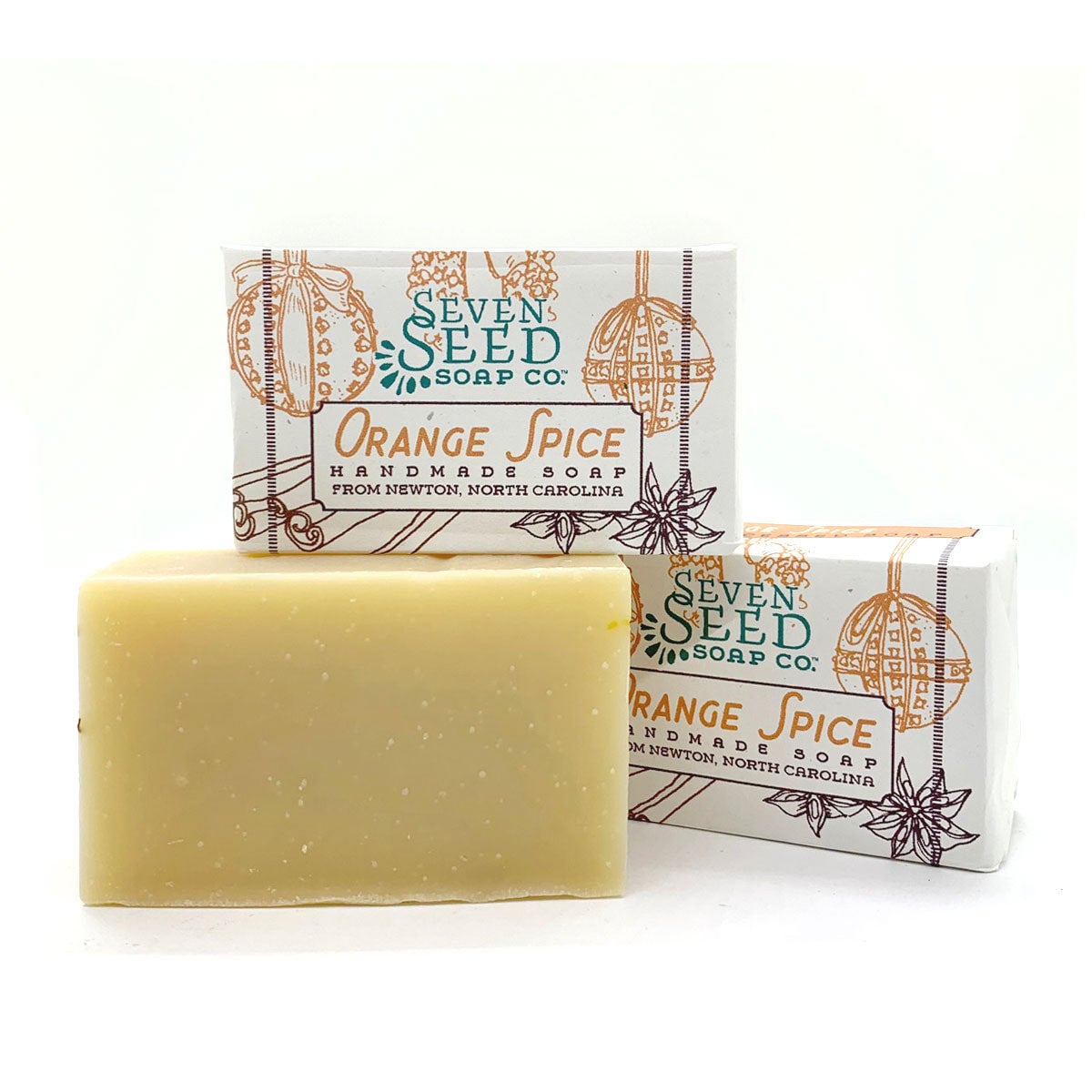 Orange Spice Soap (Seasonal) | Seven Seed Soap Co. | Handmade Cold ...