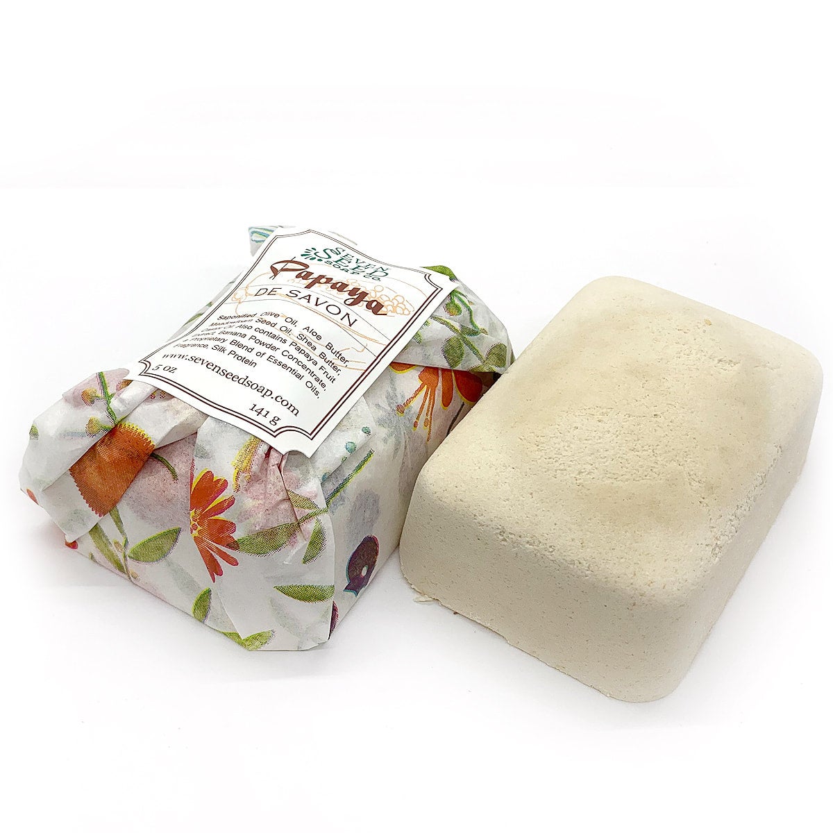 Papaya de Savon (EO) Facial Soap | Seven Seed Soap Co. | Handmade Cold ...