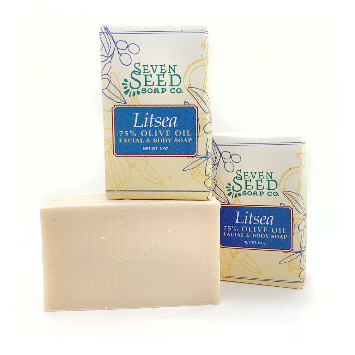 Litsea Olive Oil Soap (EO) | Seven Seed Soap Co. | Handmade Cold ...
