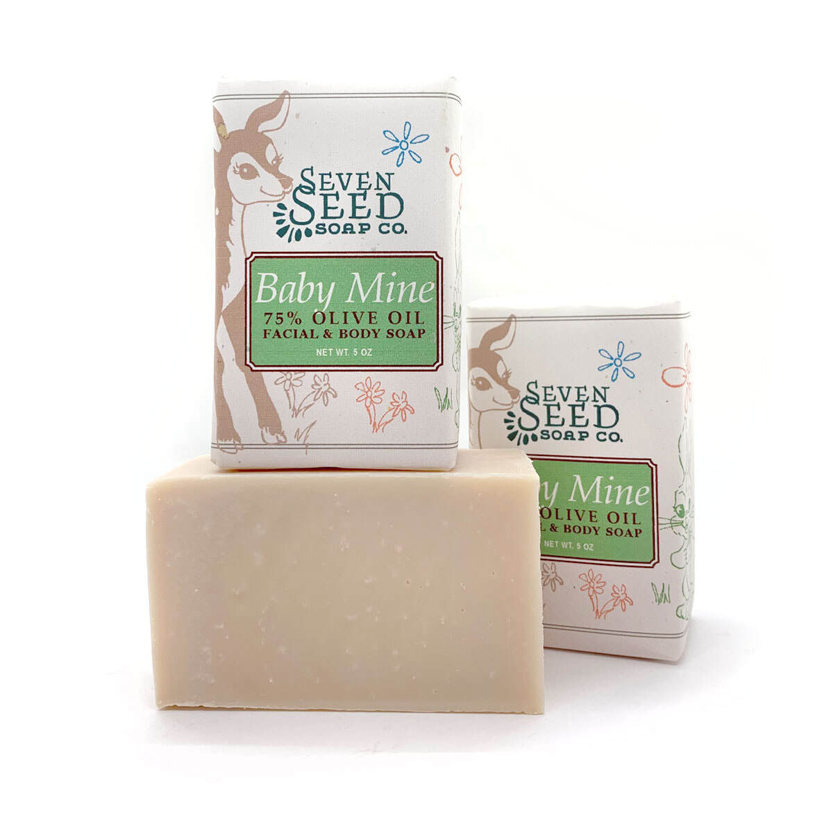 Baby Mine Olive Oil Soap (EO) | Seven Seed Soap Co. | Handmade Cold ...