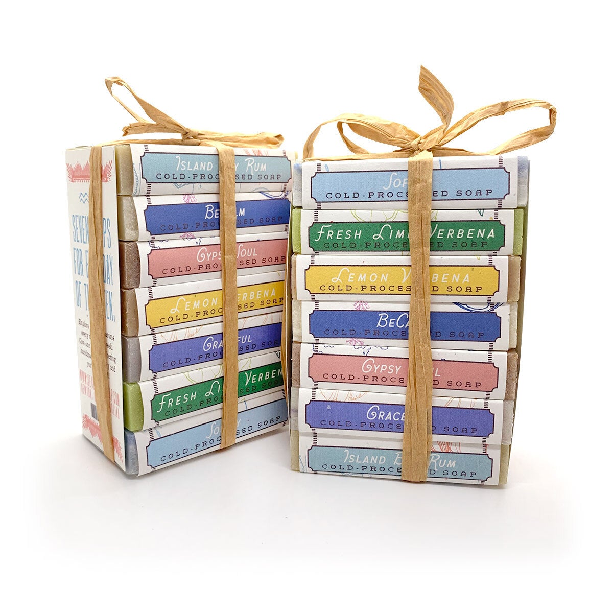 Week O' Soap Sampler (7 half-bars) | Seven Seed Soap Co. | Handmade ...